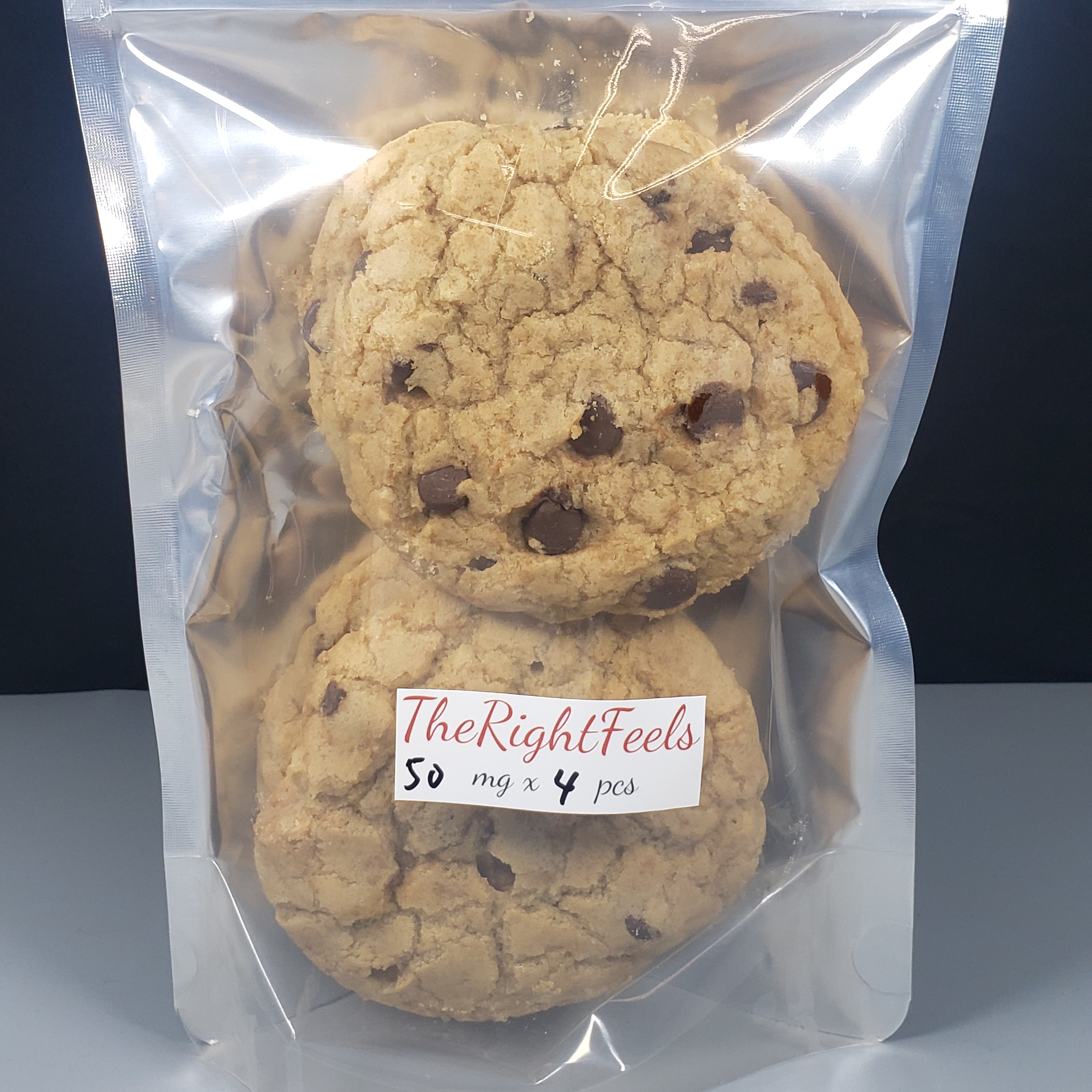 Buy Fresh Baked THC Chocolate Chip Cookies - 250mg • Fraser Bud