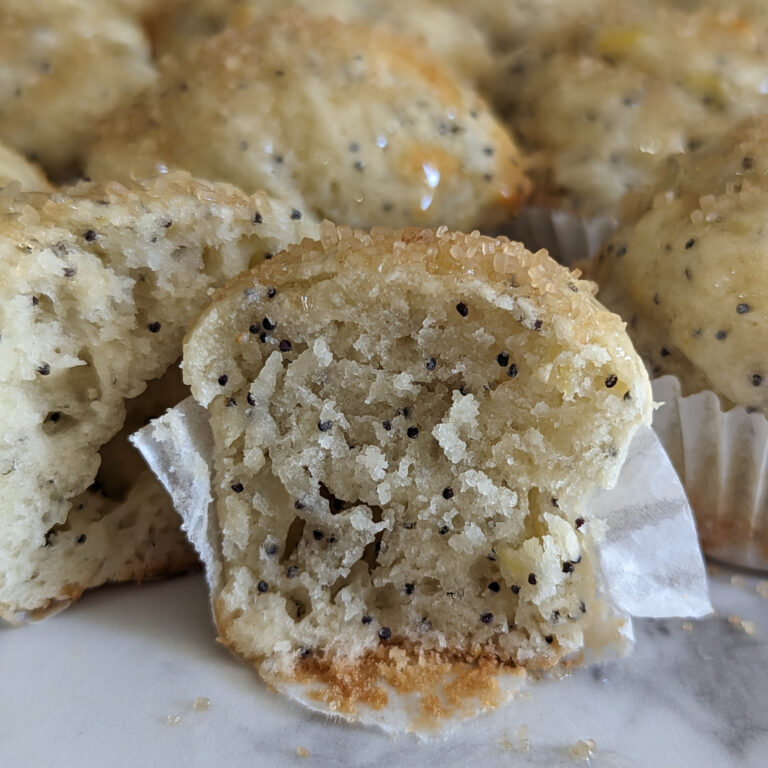 Buy 50mg THC Lemon Poppyseed Mini Muffins • Fraser Bud