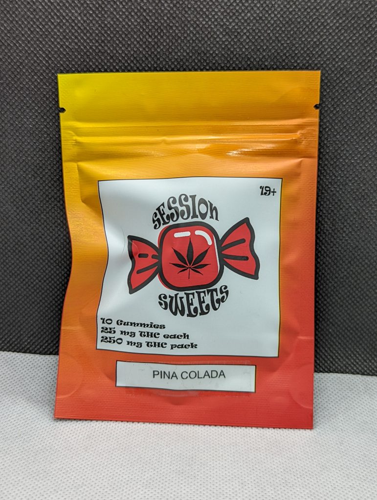 Buy Session Sweets THC Gummies - 250mg - Various Flavours • Fraser Bud
